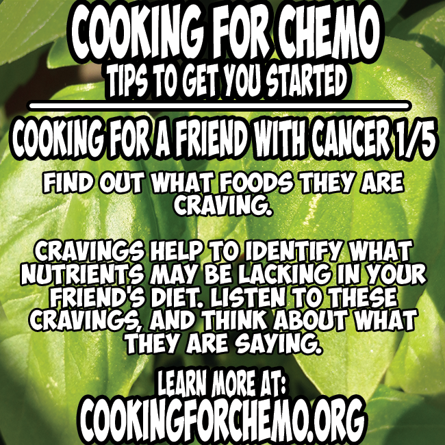 Cooking for Chemo: Learn how to cook for beginners